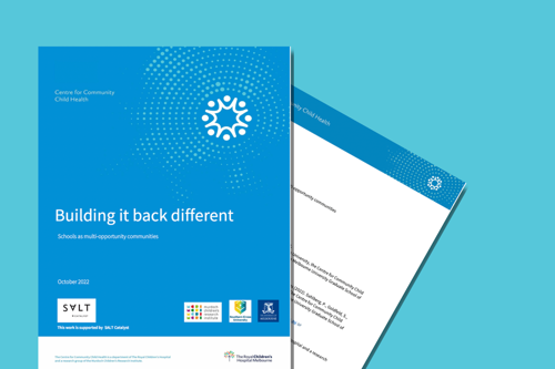 Building it Back Different: Schools as Multi-Opportunity Communities ...
